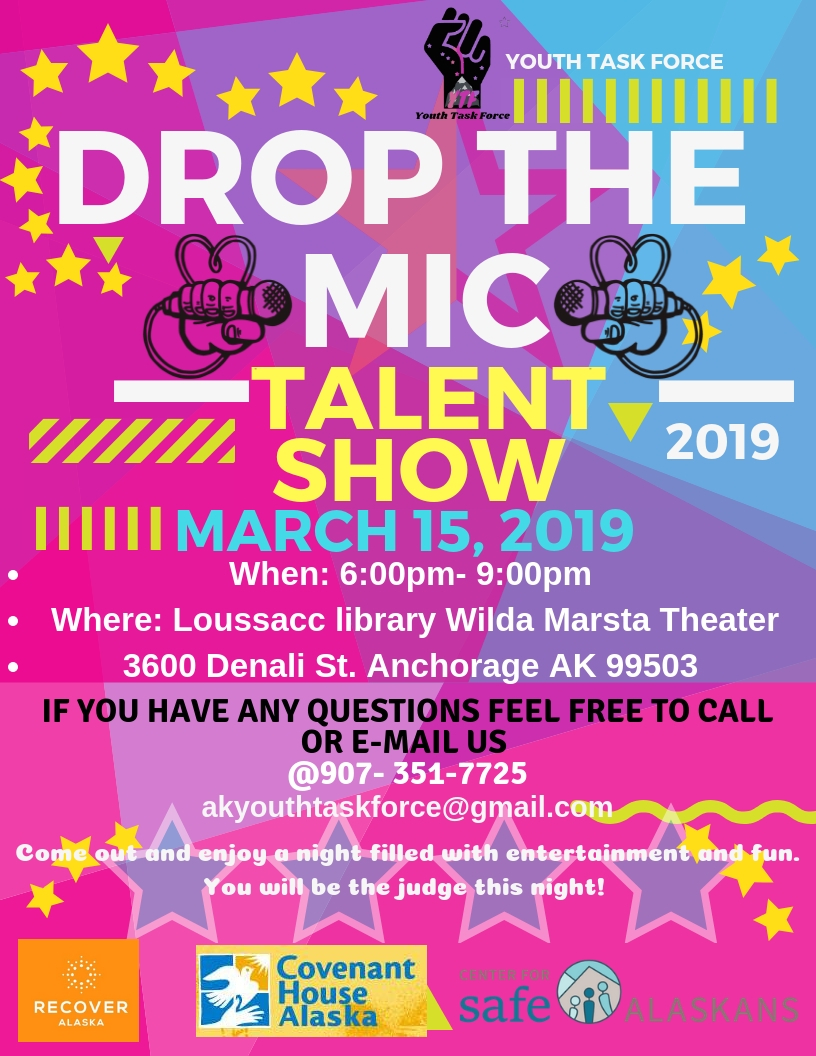 Drop the Mic Talent Show | Recover Alaska