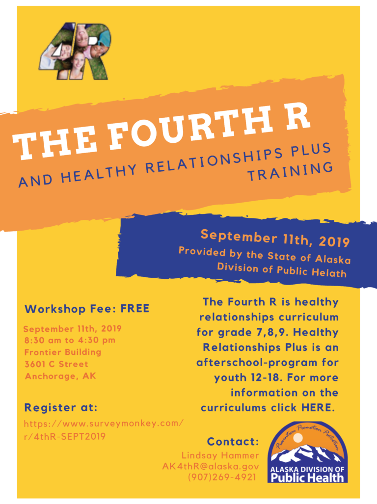 The Fourth R- Anchorage | Recover Alaska